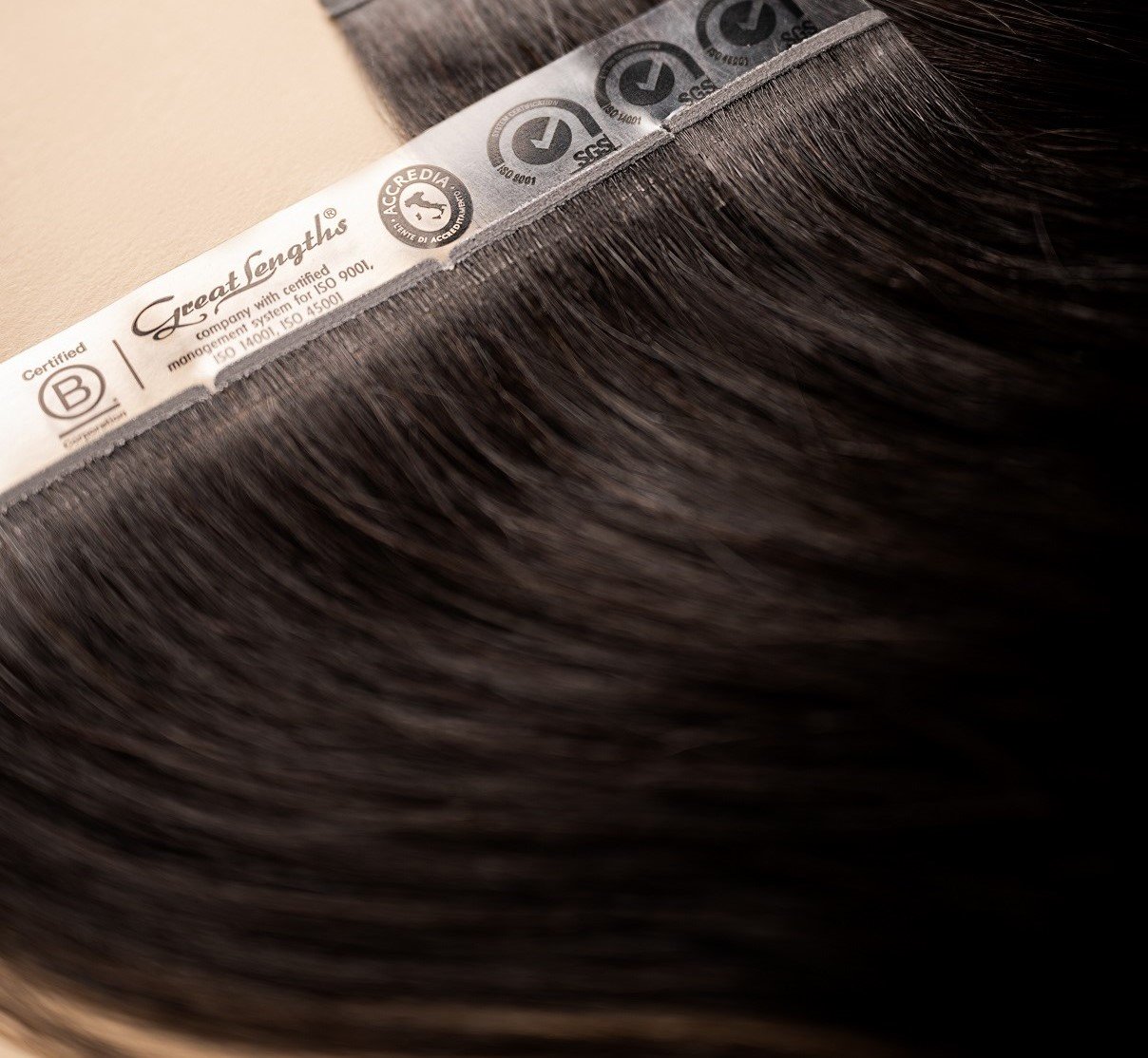 Invisible Tape In Hair Extensions: GL Tapes Natural cut extension