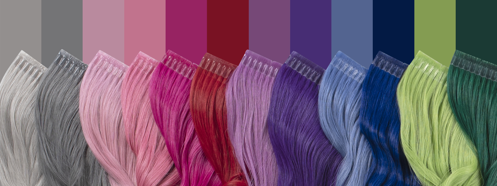 Colored hair extensions: best hair extensions colors